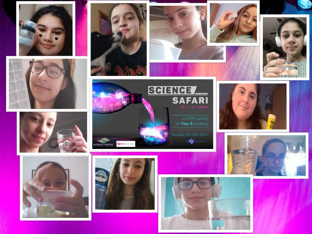 Participation of Senior 2 students in the Science Safari - Virtual ...