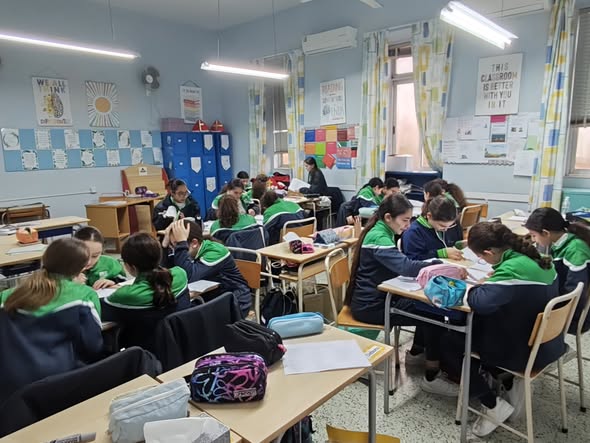 Santa Claus Mural Activity - December 2025 - Mater Boni Consilii School